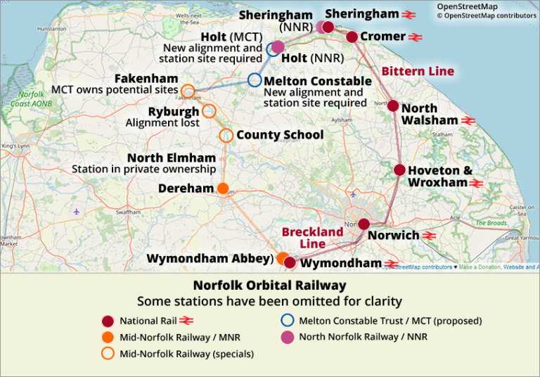 An Orbital Railway for Norfolk - Norfolk Orbital Railway